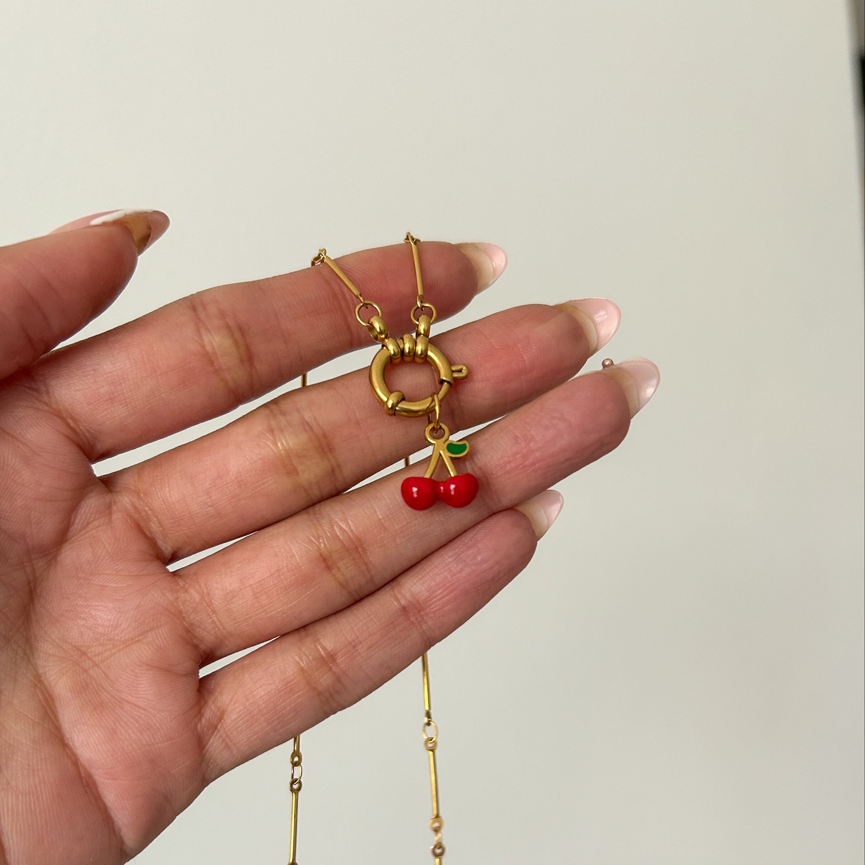 Enamel Cherry – Delta Charms